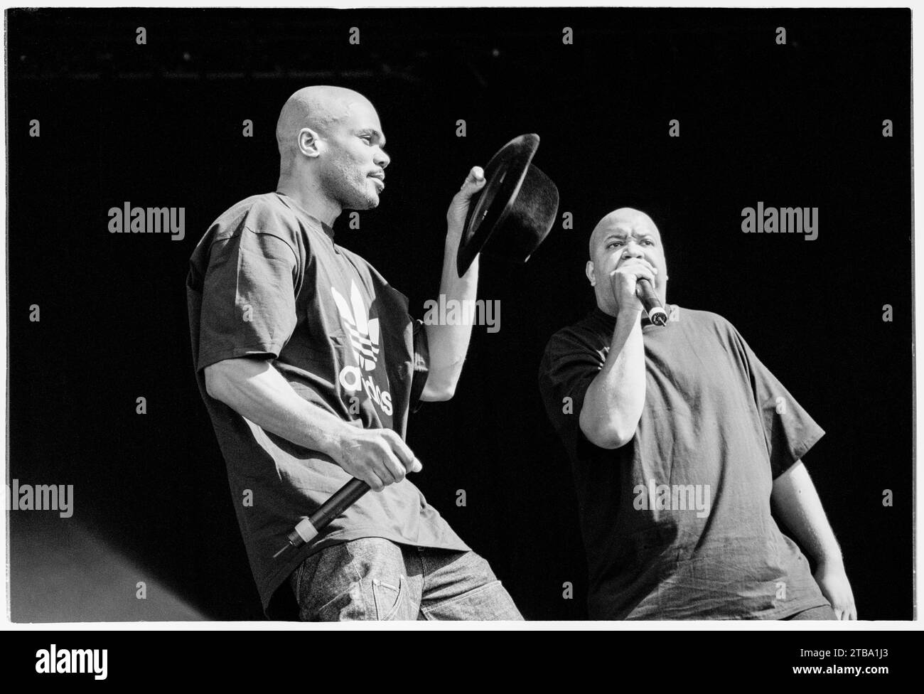 DARRYL MCDANIELS & JOSEPH SIMMONS, DMC, READING FESTIVAL, 2001. Darryl ...