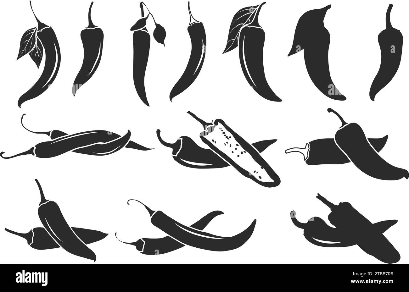 Pepper clipart Stock-Vektorgrafiken kaufen - Alamy