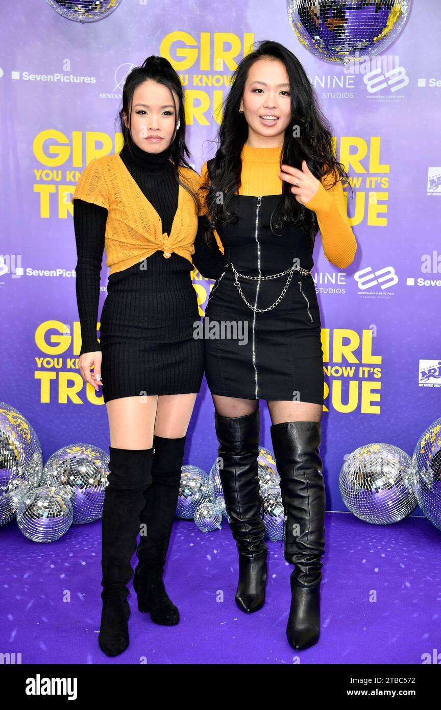 Andrea Guo und Trang Le Hong bei der Premiere des Kinofilms 'Girl You ...