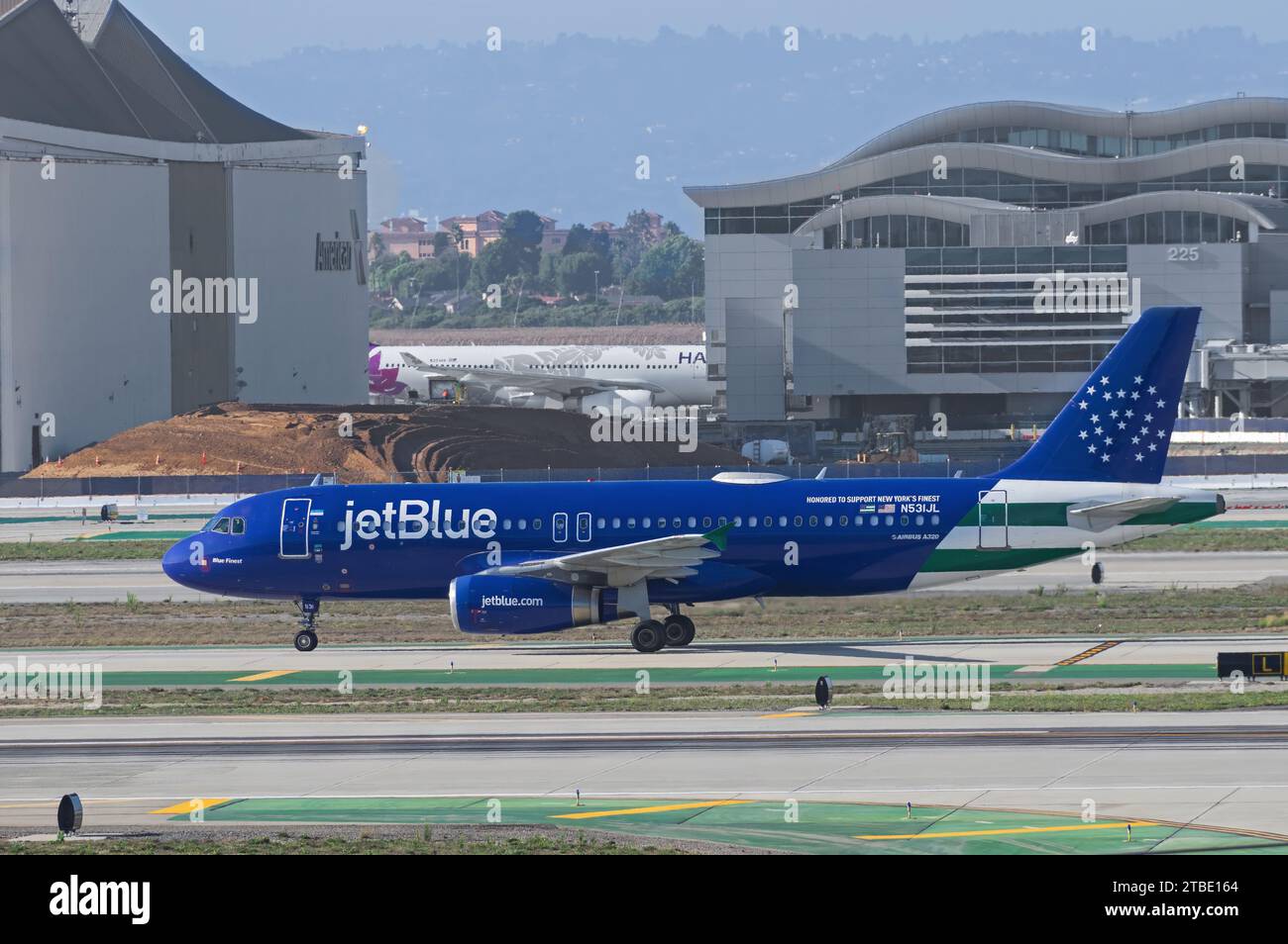 JetBlue Airways Airbus A320-232 NYPD-Lackierung mit Kennzeichen N531JL ...