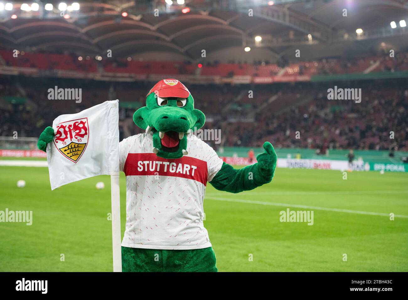 Fritzle (VfB Stuttgart, Maskottchen), VfB Stuttgart gegen Borussia ...