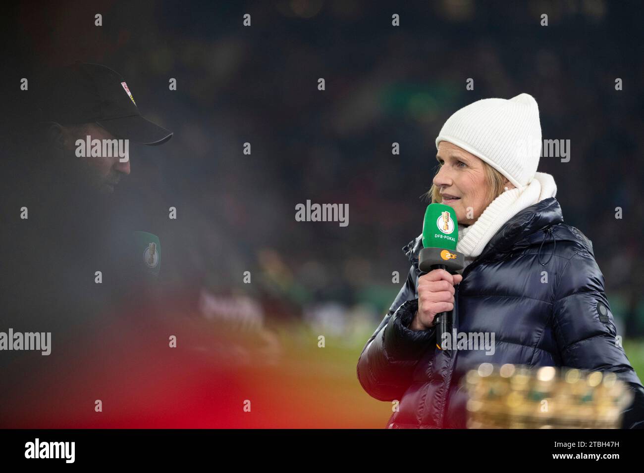 Katrin Mueller-Hohenstein VfB Stuttgart vs. Borussia Dortmund, Fussball ...