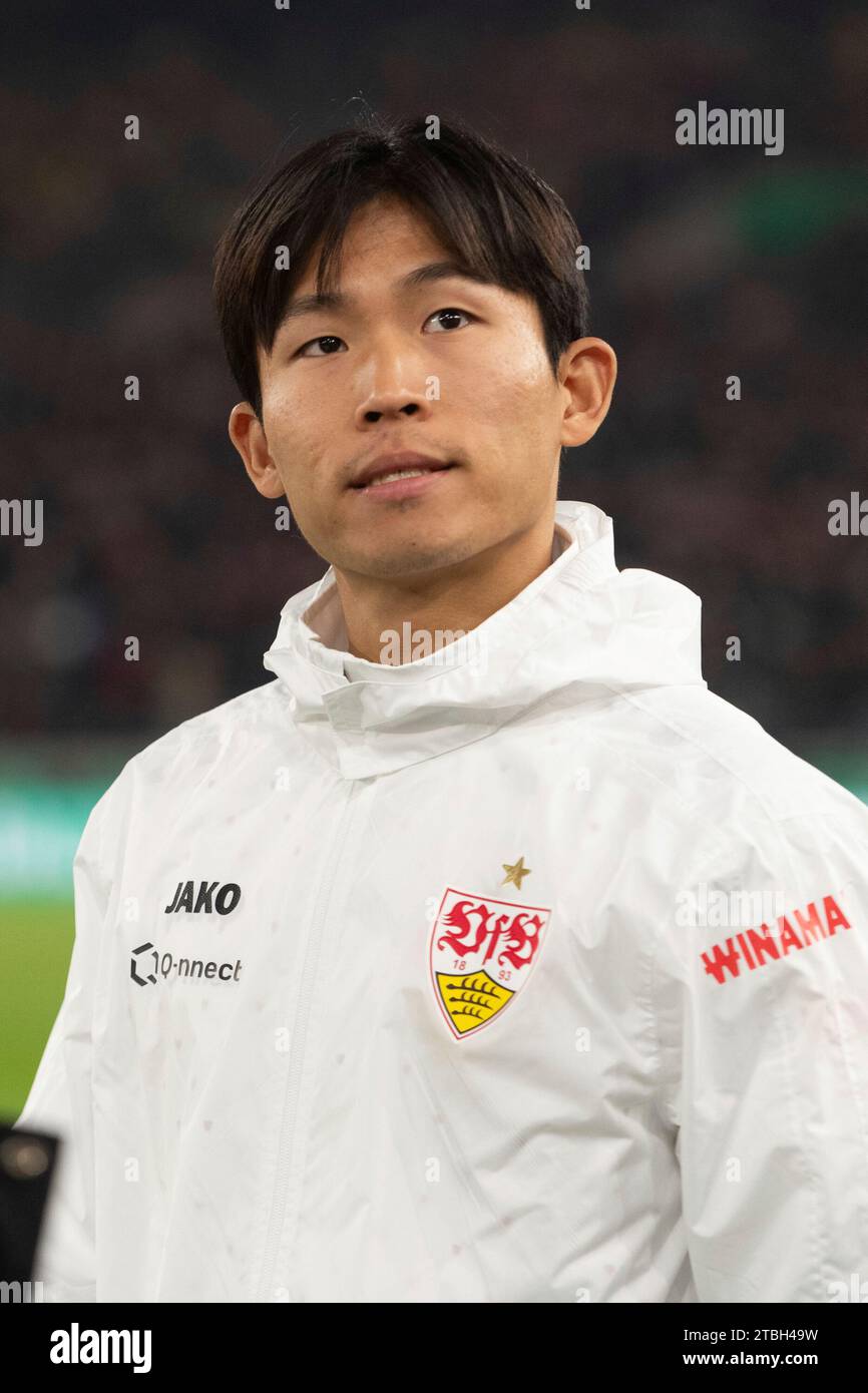 Wooyeong Jeong (VfB Stuttgart, #10) VfB Stuttgart vs. Borussia Dortmund ...