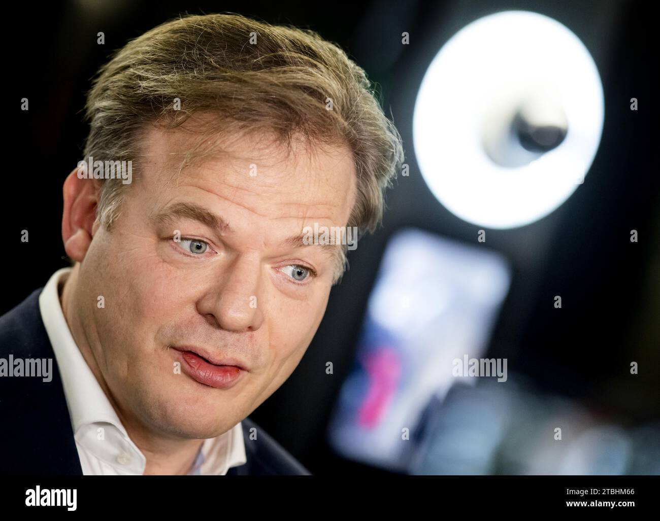 DIE HAAG - Pieter Omtzigt (NSC) nach einem zweiten Gespräch mit dem ...