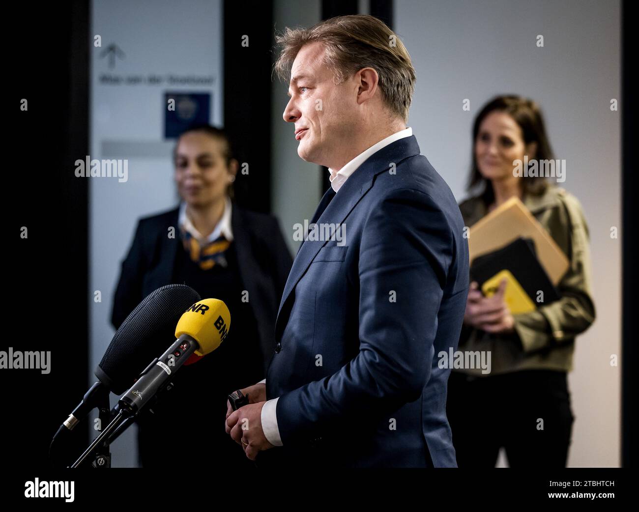 DIE HAAG - Pieter Omtzigt (NSC) nach einem zweiten Gespräch mit dem ...