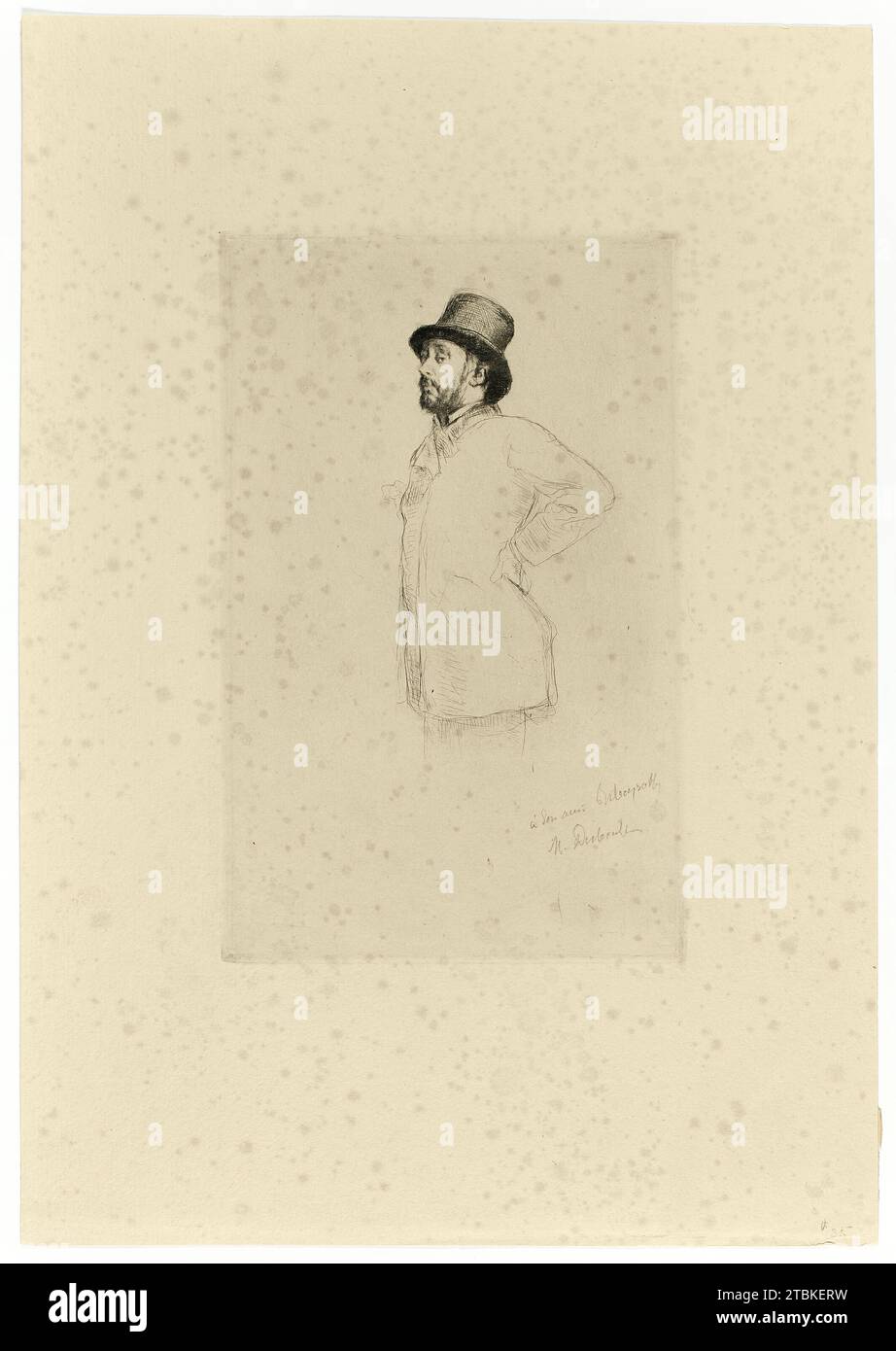 Edgar degas zeichnung Ausgeschnittene Stockfotos und -bilder - Alamy