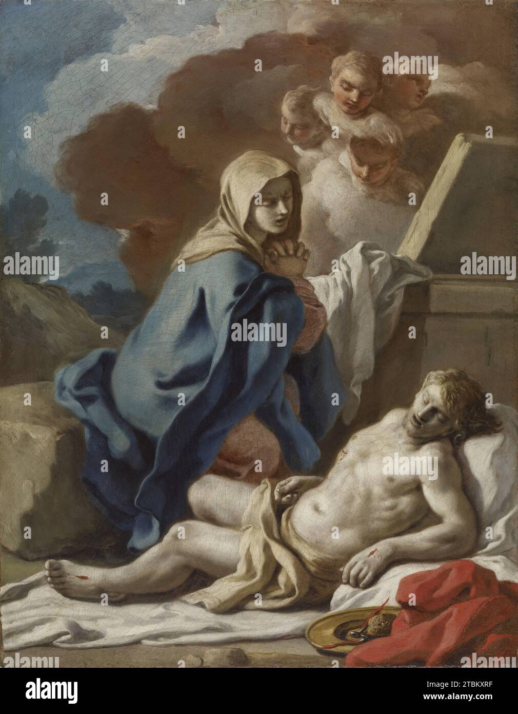 Kniende frau trauert -Fotos und -Bildmaterial in hoher Auflösung – Alamy