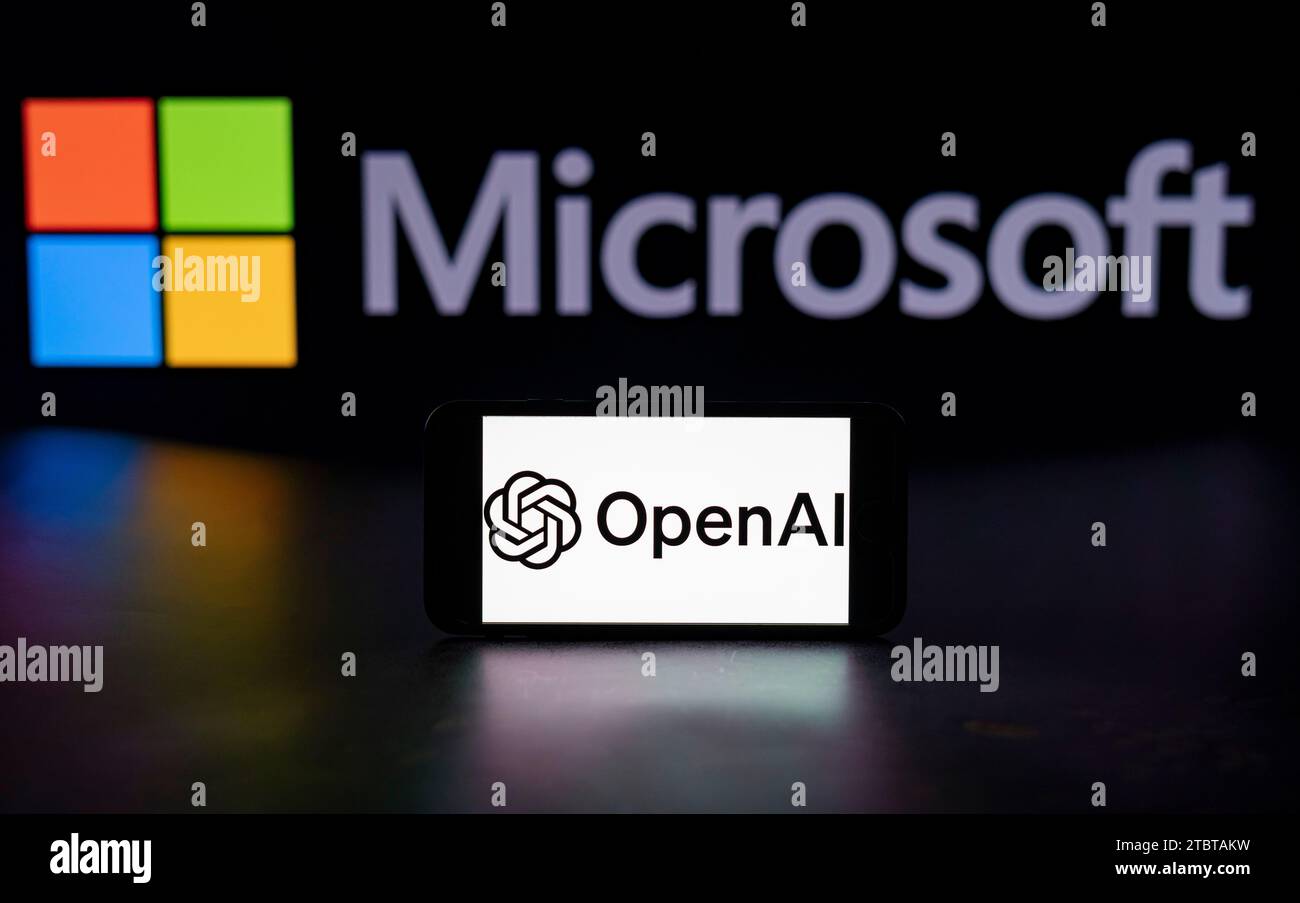 Microsoft openai -Fotos und -Bildmaterial in hoher Auflösung – Alamy