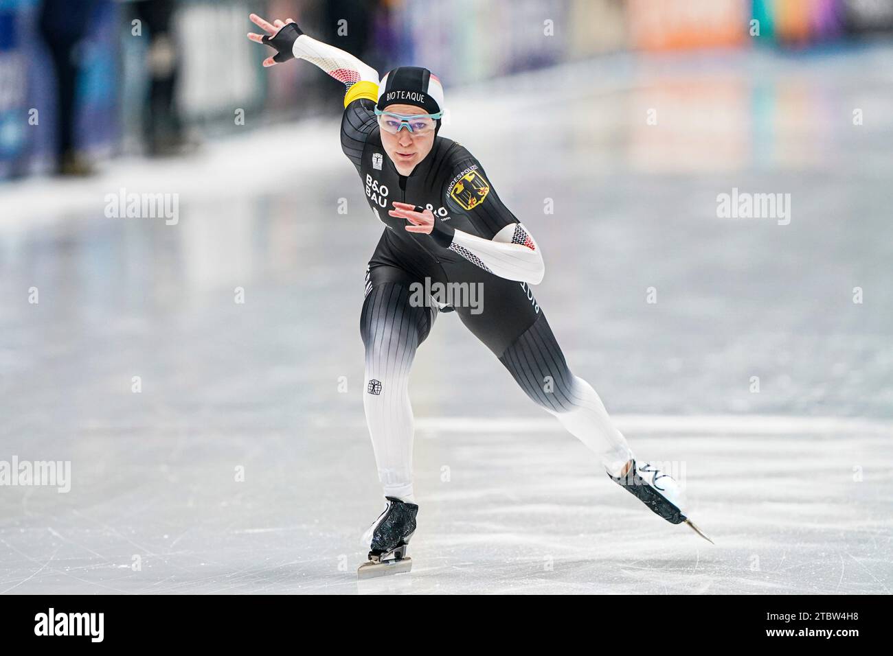 Tomaszow Mazowiecki, Polen. Dezember 2023. Michelle Uhrig (Deutschland ...