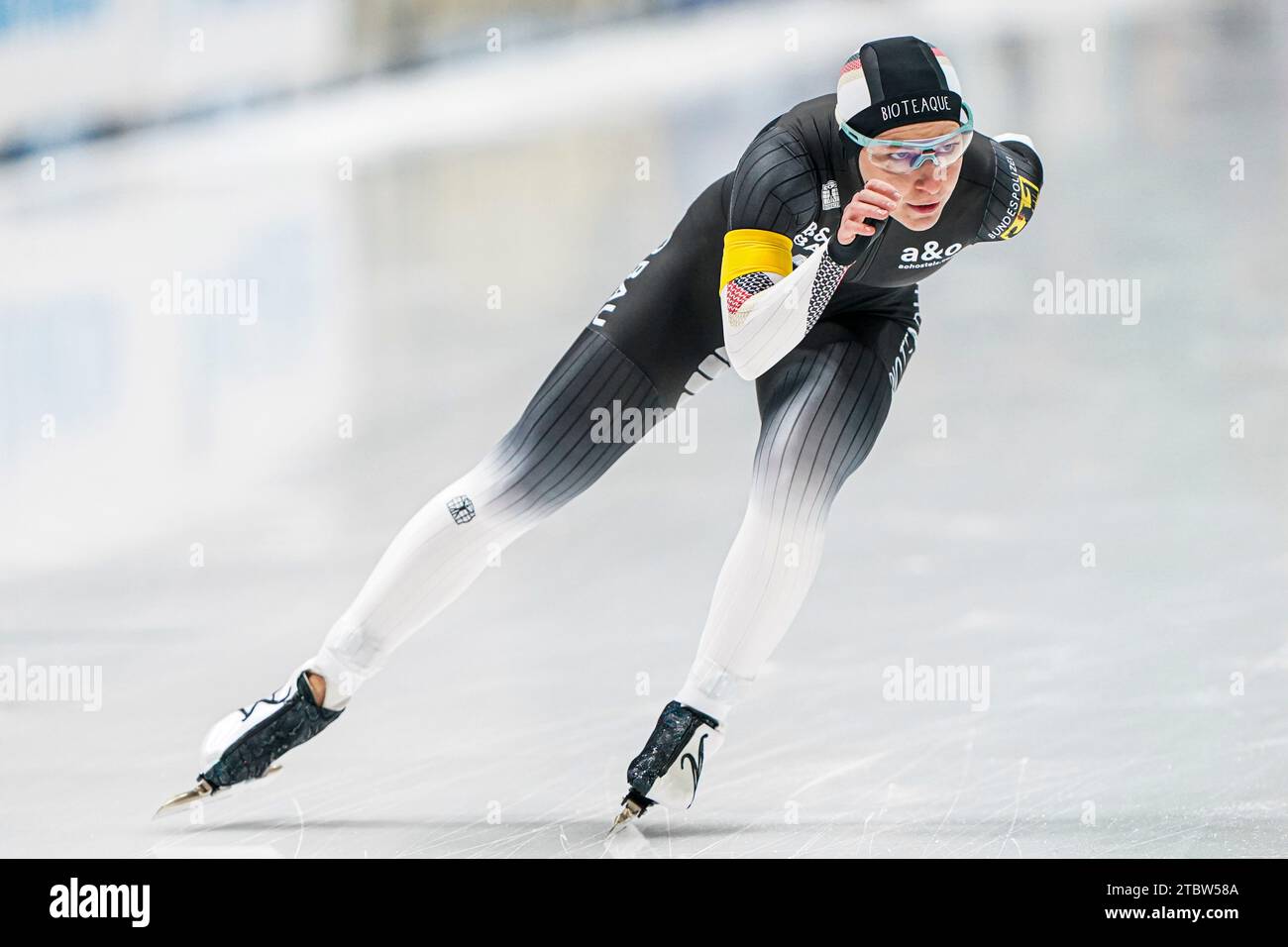 Tomaszow Mazowiecki, Polen. Dezember 2023. Michelle Uhrig (Deutschland ...
