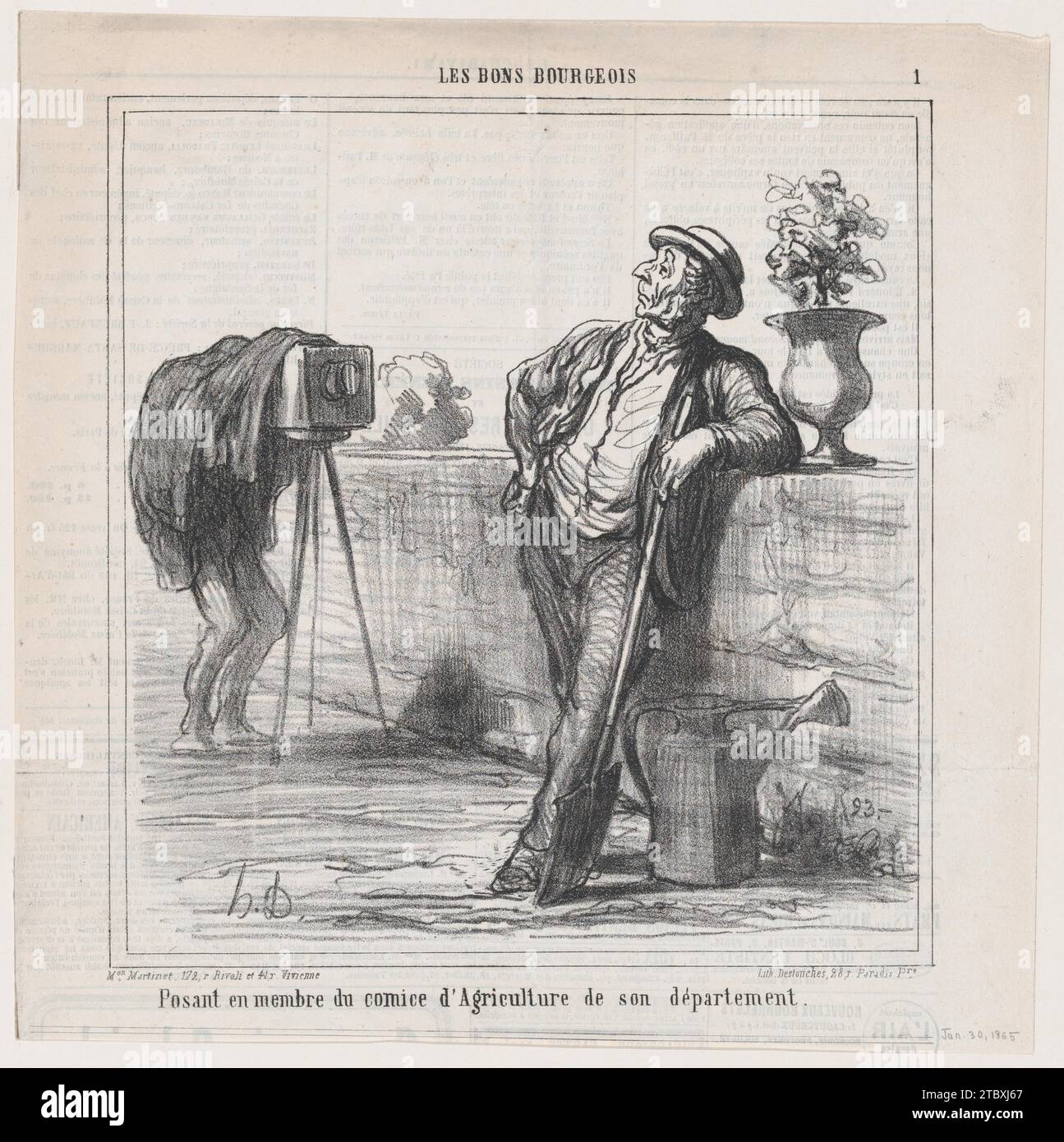 Er gibt sich als Beamter der örtlichen Landwirtschaftsmesse aus dem ...