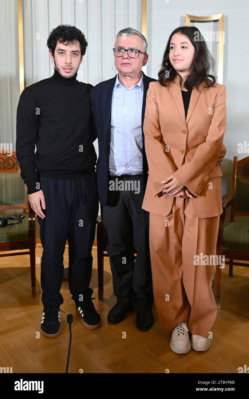 Der iranische Journalist Taghi Rahmani, Ehemann des diesjährigen ...