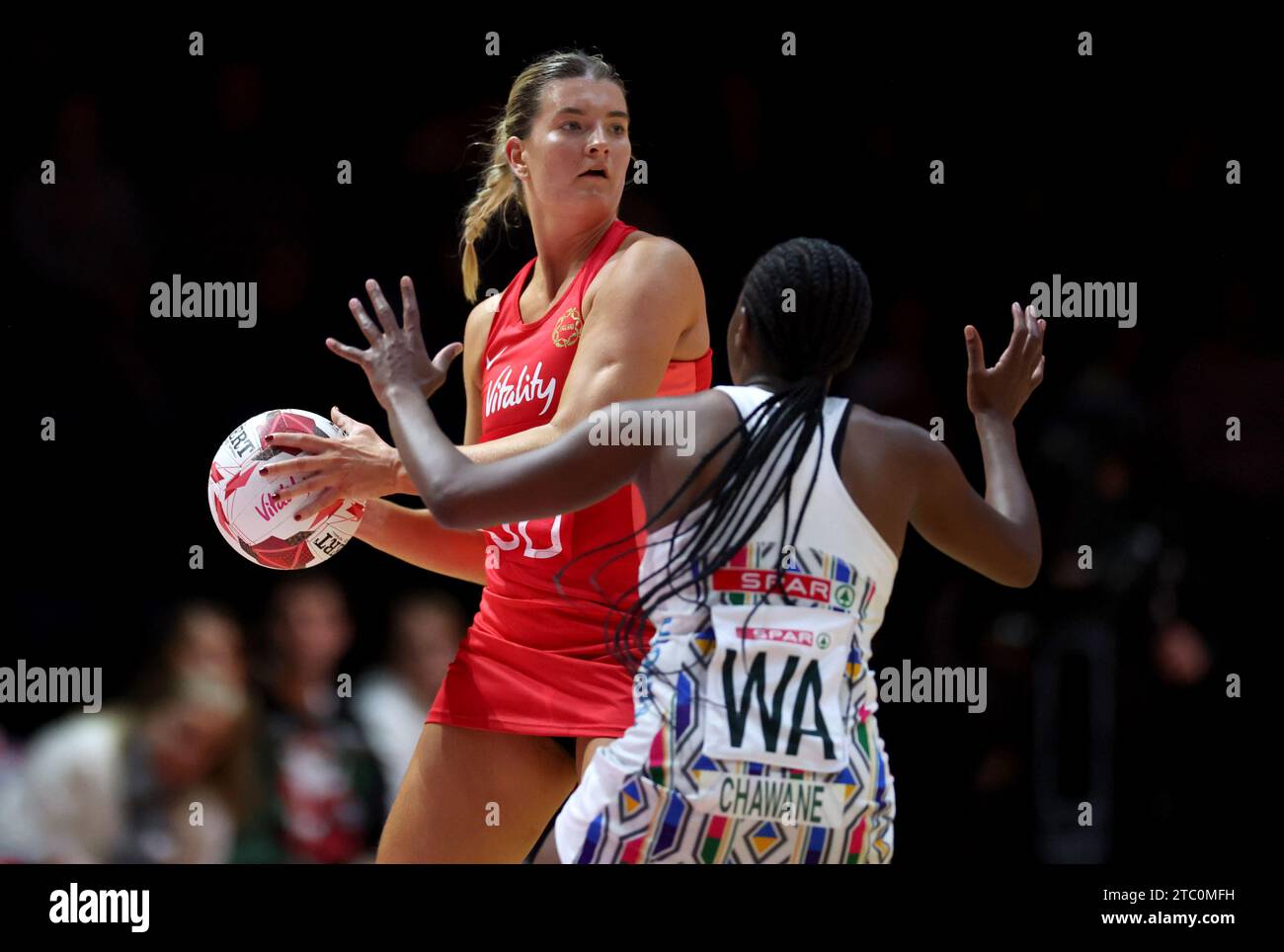 Die Englands Francesca Williams tritt in der Motorpoint Arena in ...