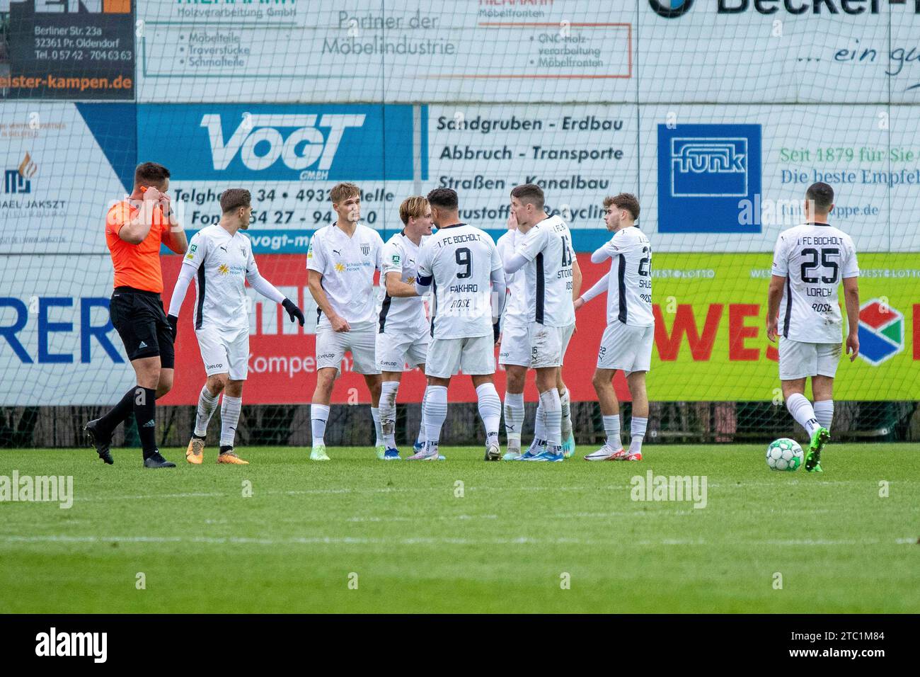 Rödinghausen, Deutschland 09. Dezember 2023: Regionalliga West – 2023/ ...