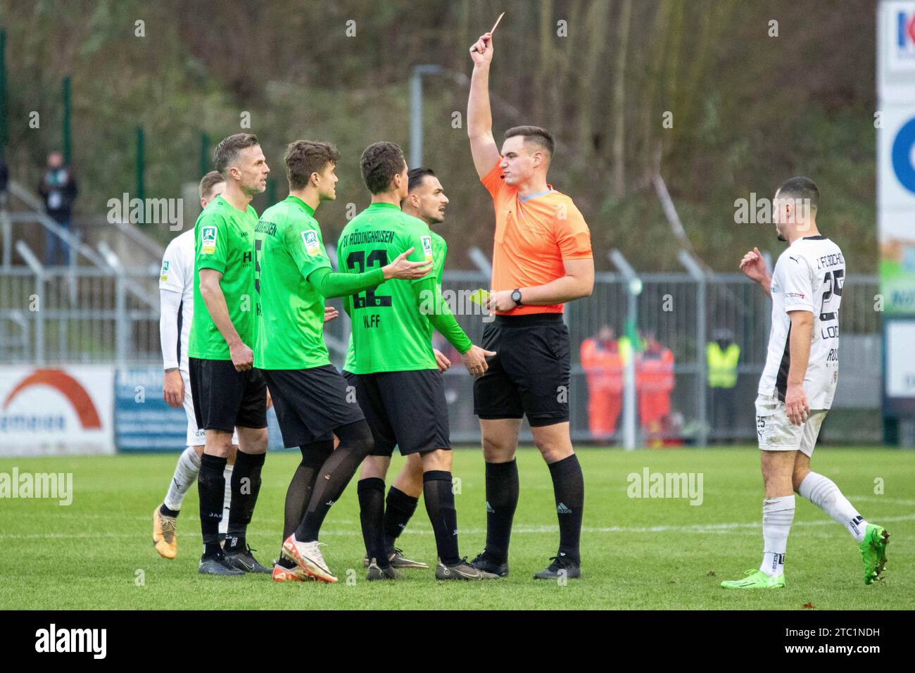 Rödinghausen, Deutschland 09. Dezember 2023: Regionalliga West – 2023/ ...