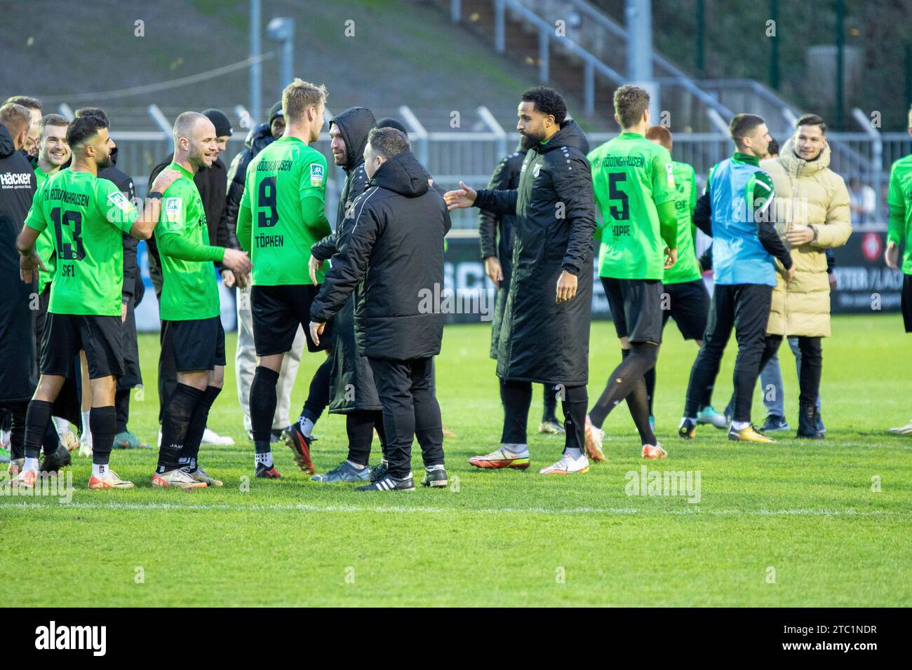 Rödinghausen, Deutschland 09. Dezember 2023: Regionalliga West – 2023/ ...
