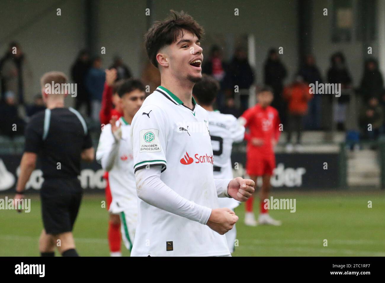 Mönchengladbach, Deutschland 09. Dezember 2023: B-Junioren-Bundesliga ...