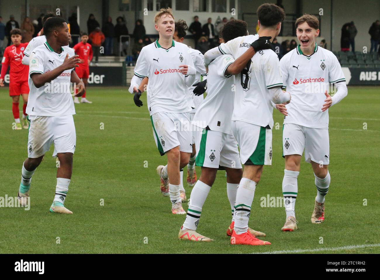 Mönchengladbach, Deutschland 09. Dezember 2023: B-Junioren-Bundesliga - 2023/24 - Borussia ...