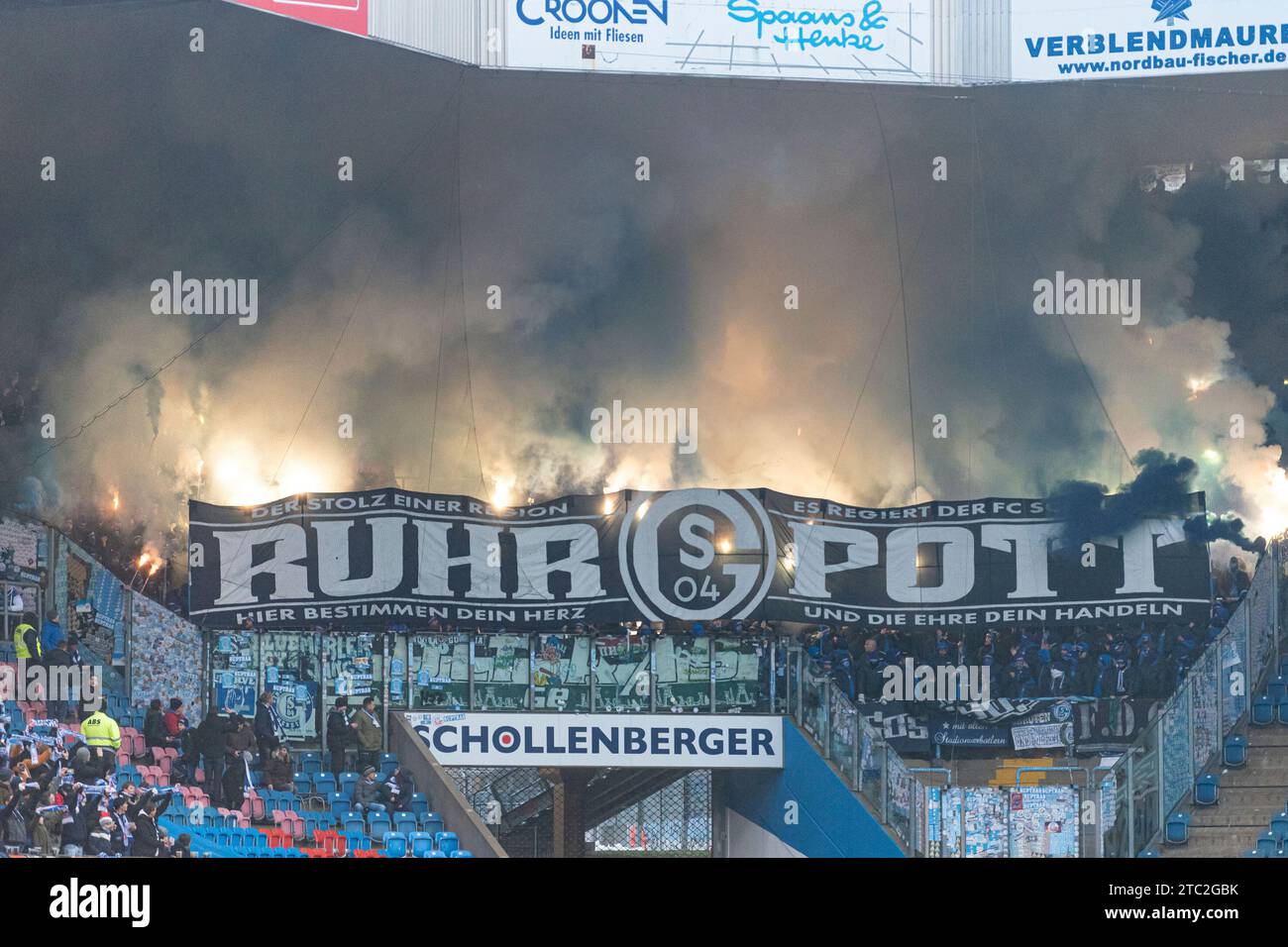 Rostock, Deutschland 10. Dezember 2023: 2. BL - 2023/2024 - FC Hansa ...