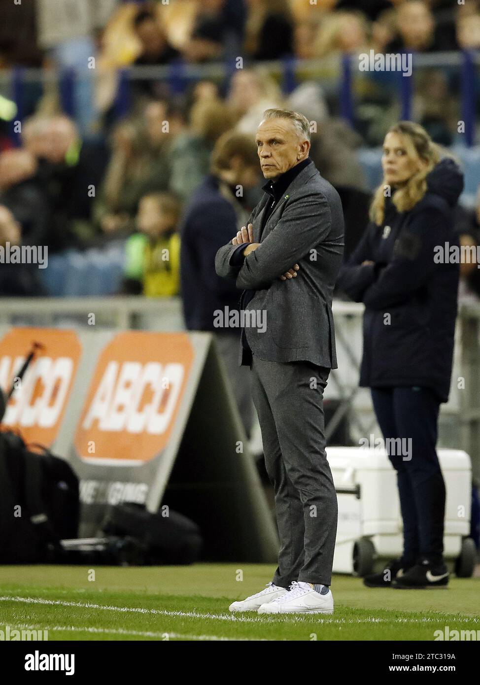 ARNHEM – Vitesse-Trainer Edward Sturing während des niederländischen ...