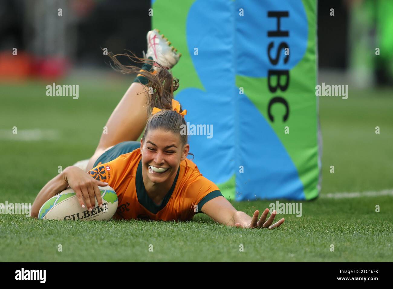 KAPSTADT, SÜDAFRIKA - 10. DEZEMBER 2023: Kaitlin Shave of Australia ...