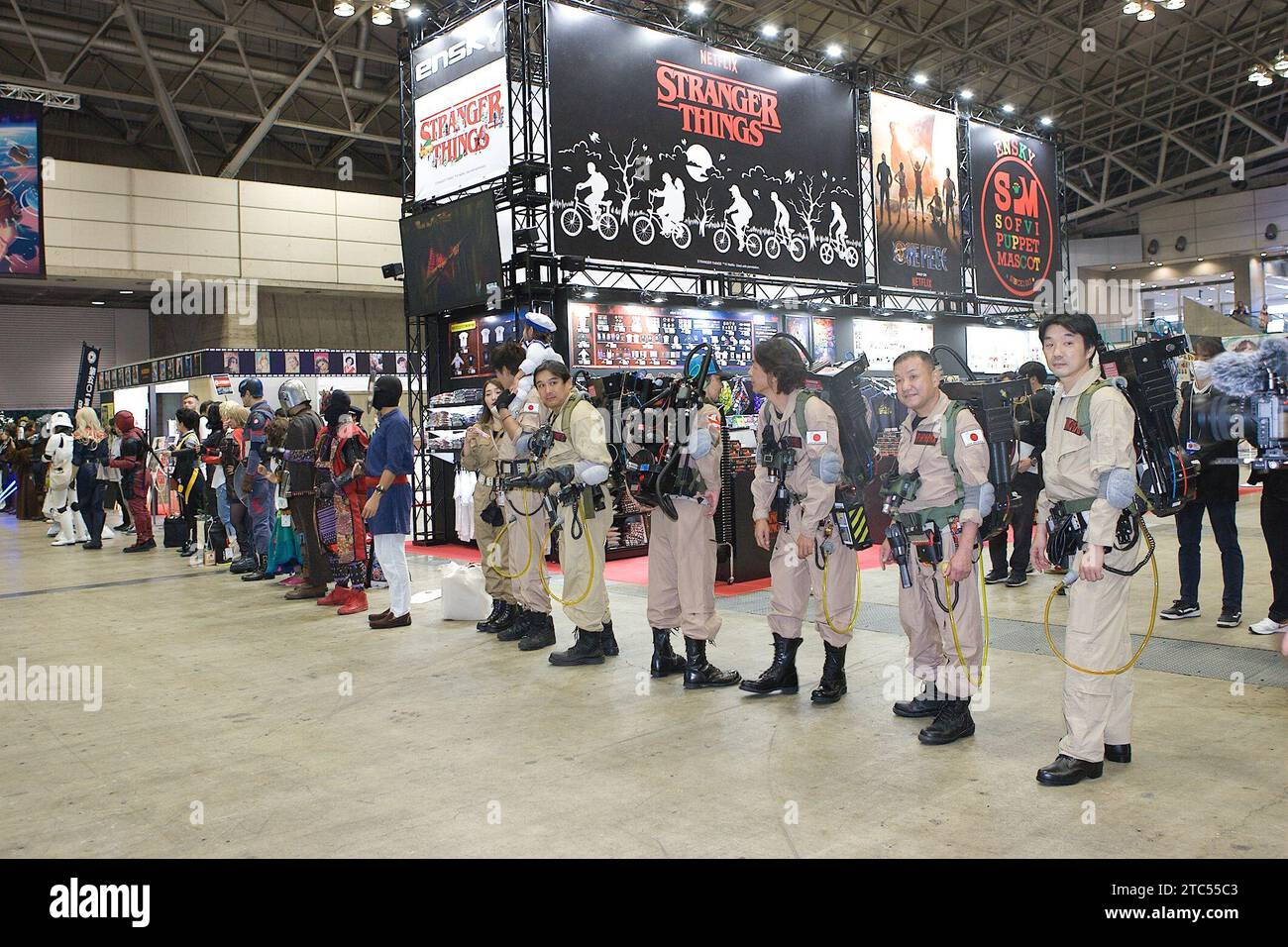 8. Dezember 2023, Tokyo, Japan: Tokyo Comic Con 2023. Die Comic Con ...