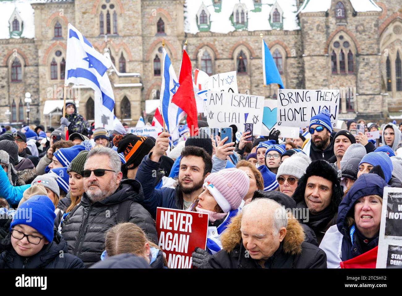 Die Menschen nehmen an der von der UJA (United Jewish Appeal ...