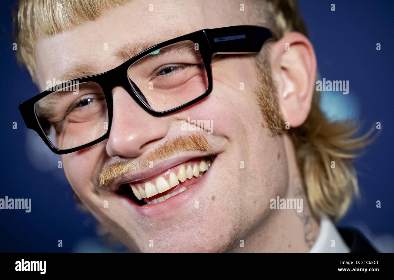 HILVERSUM - Joost Klein bei der Präsentation des niederländischen ...