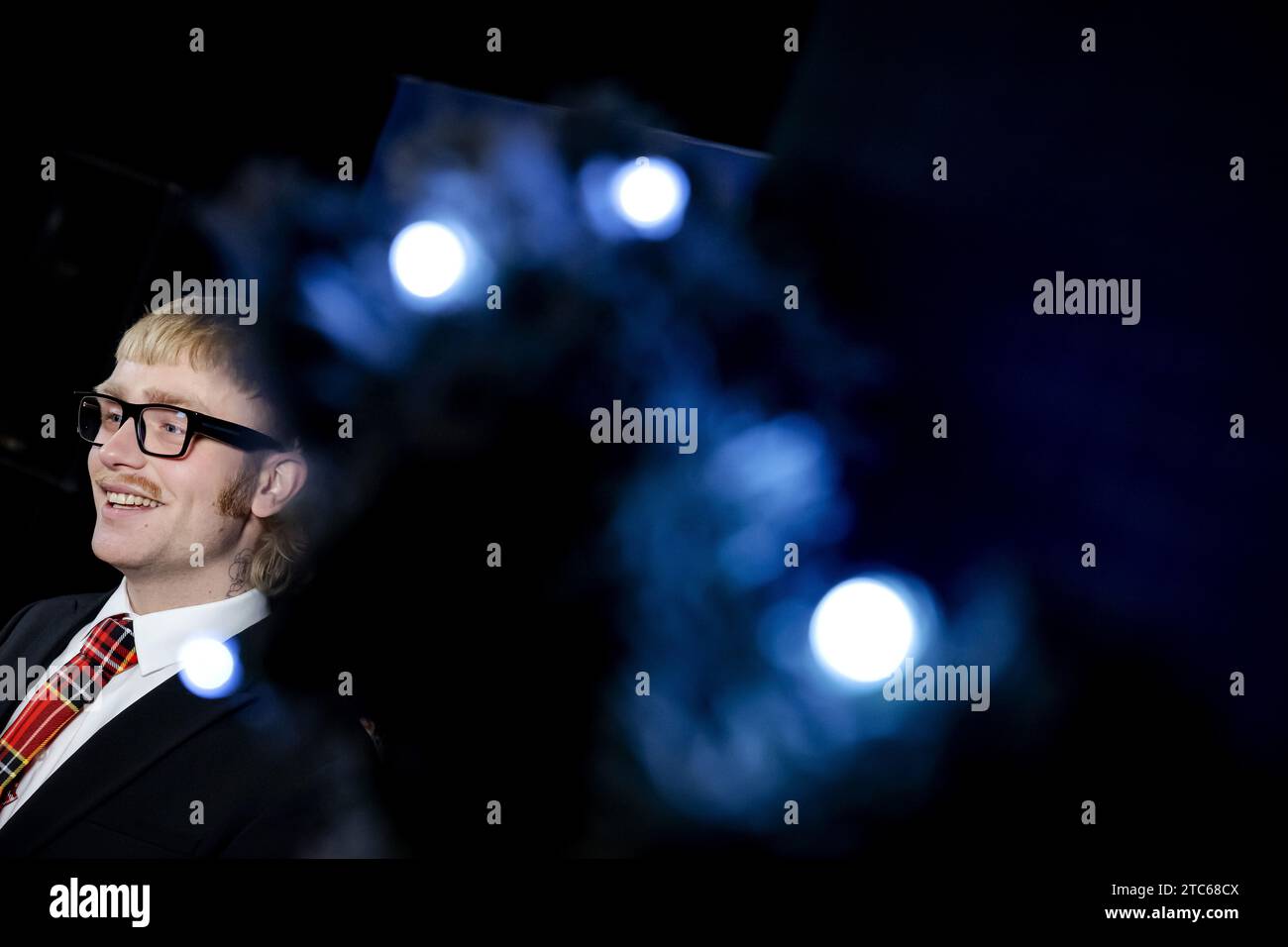 HILVERSUM - Joost Klein bei der Präsentation des niederländischen ...