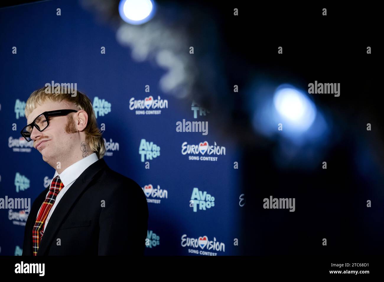 HILVERSUM - Joost Klein bei der Präsentation des niederländischen ...