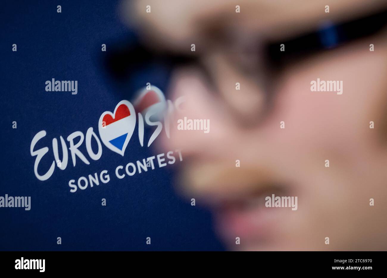 HILVERSUM - Joost Klein bei der Präsentation des niederländischen ...