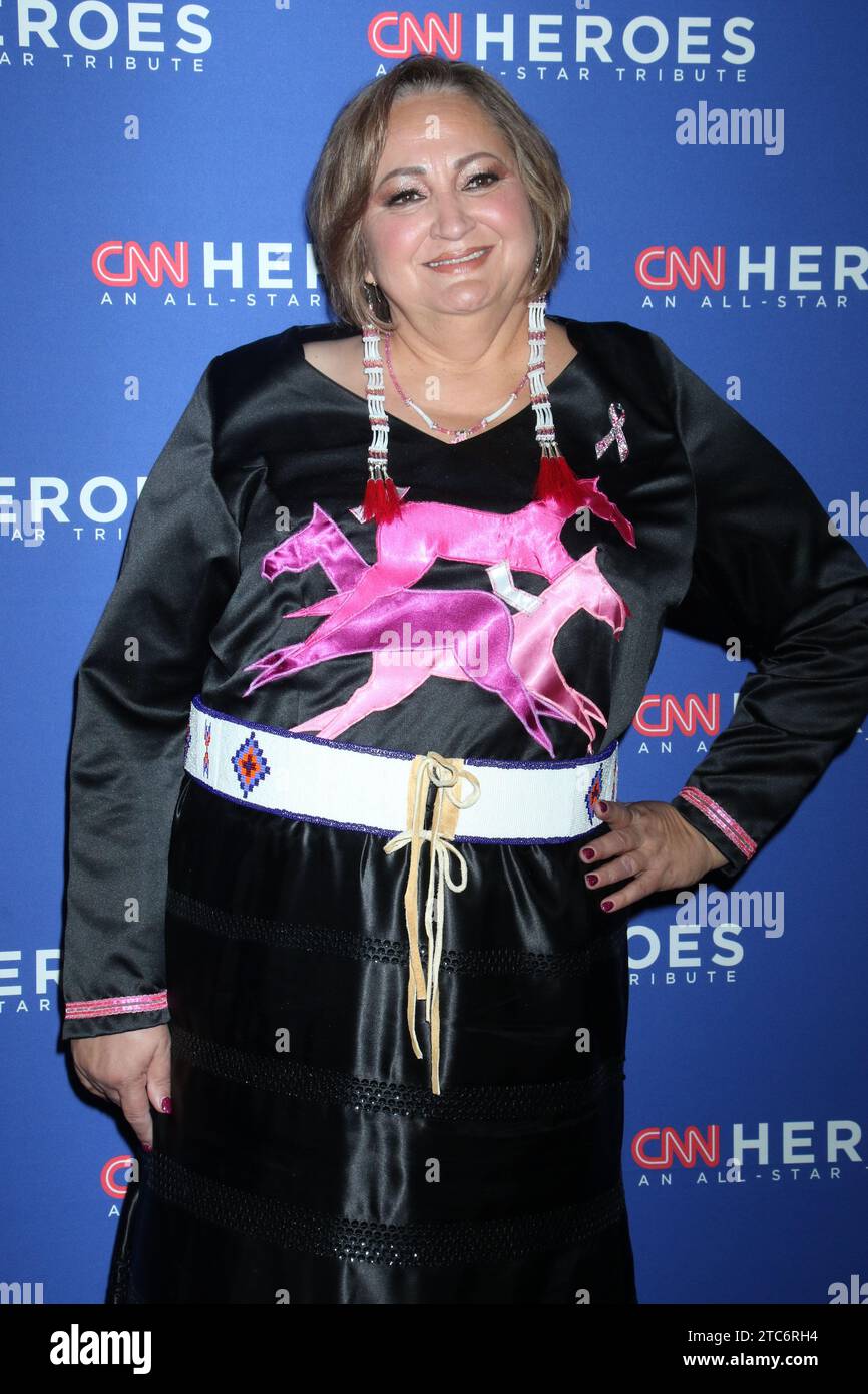 Am 10. Dezember 2023 nahm Tescha Hawley am 17. Jährlichen CNN Heroes ...