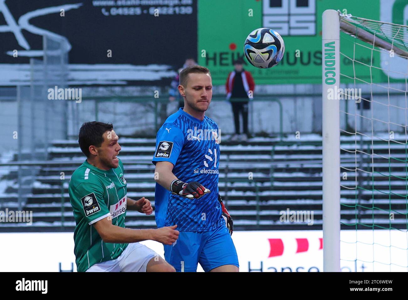 Lübeck, Deutschland 09. Dezember 2023: 3 . Liga - 2023/2024 - VfB ...