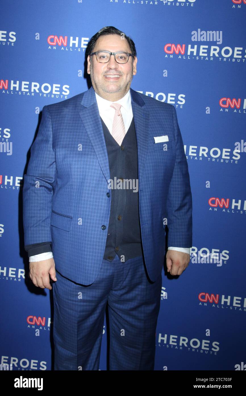 Am 10. Dezember 2023 nimmt Roman Escobar am 17. Jährlichen CNN Heroes ...