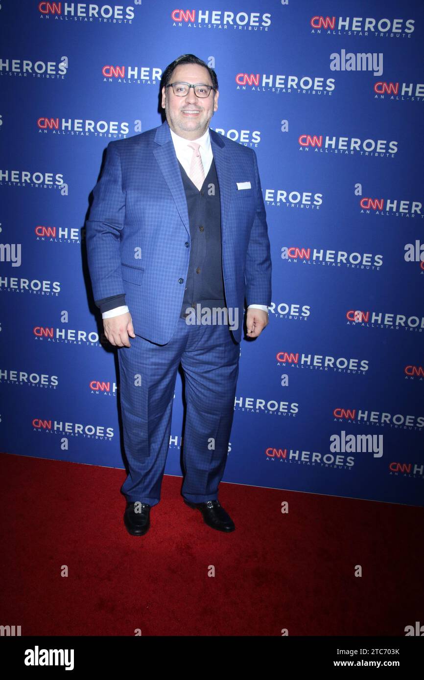 Am 10. Dezember 2023 nimmt Roman Escobar am 17. Jährlichen CNN Heroes ...