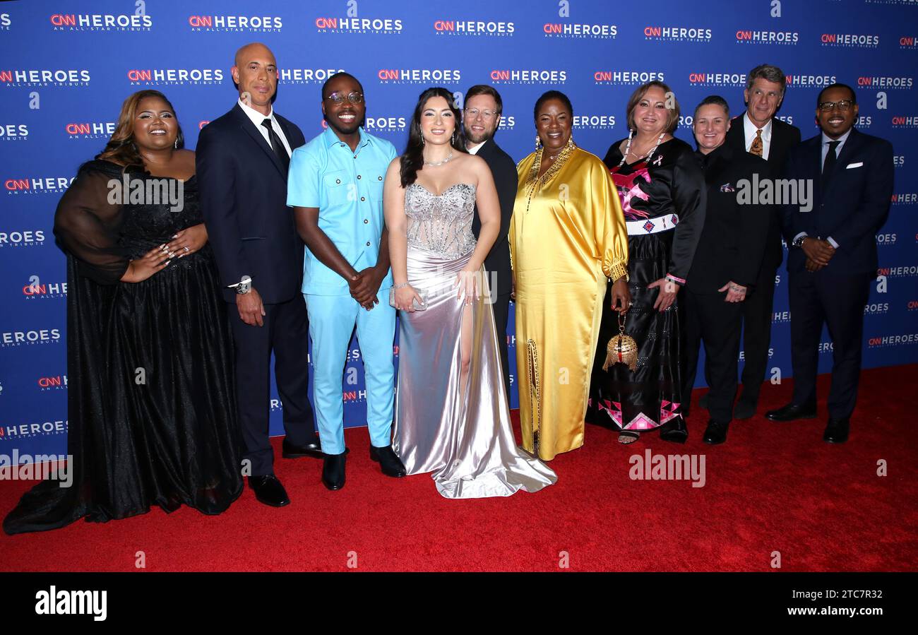 New York City, USA. Dezember 2023. Yasmine Arrington Brook, Dr. Kwane ...
