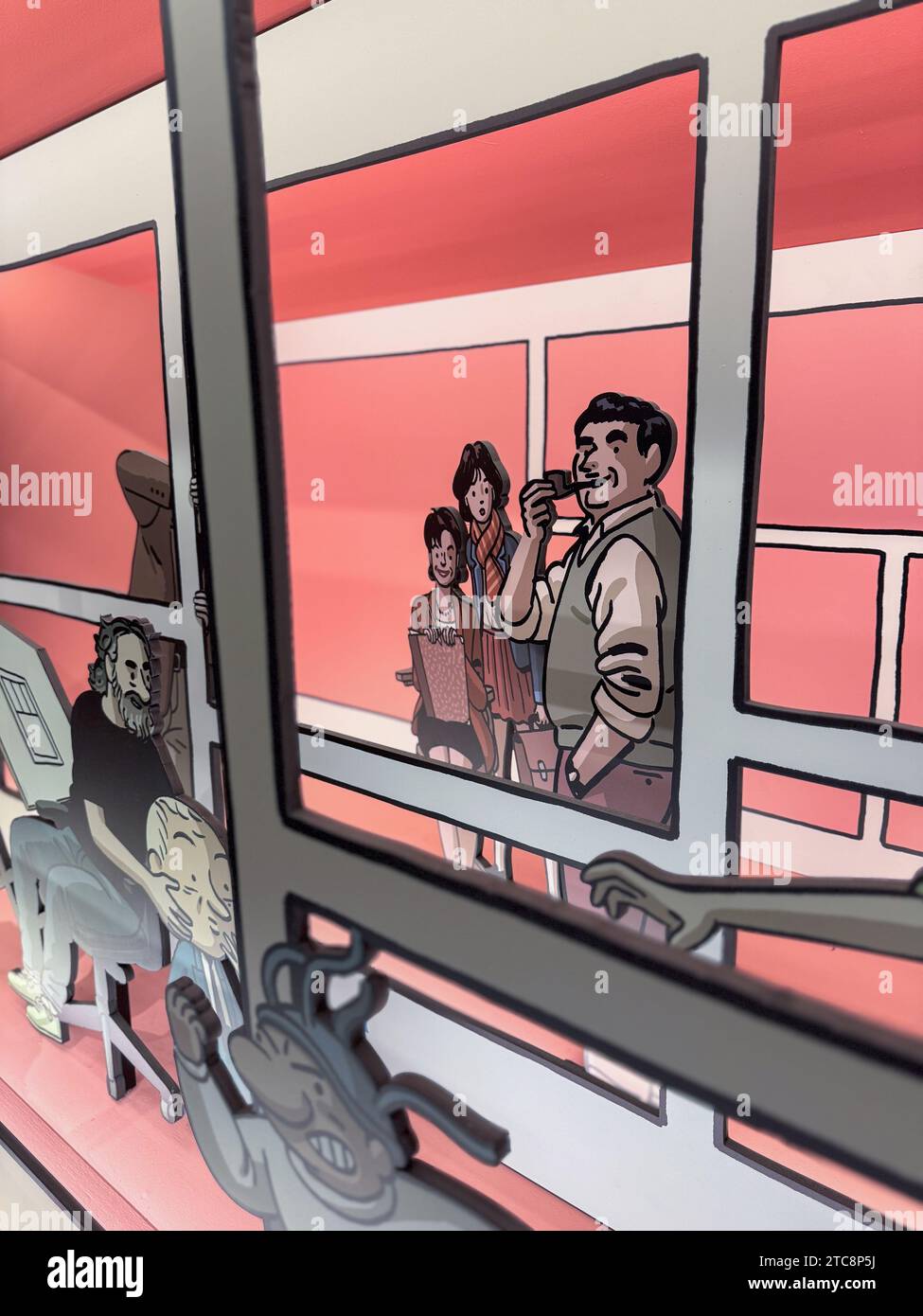 Comic vitrine -Fotos und -Bildmaterial in hoher Auflösung – Alamy