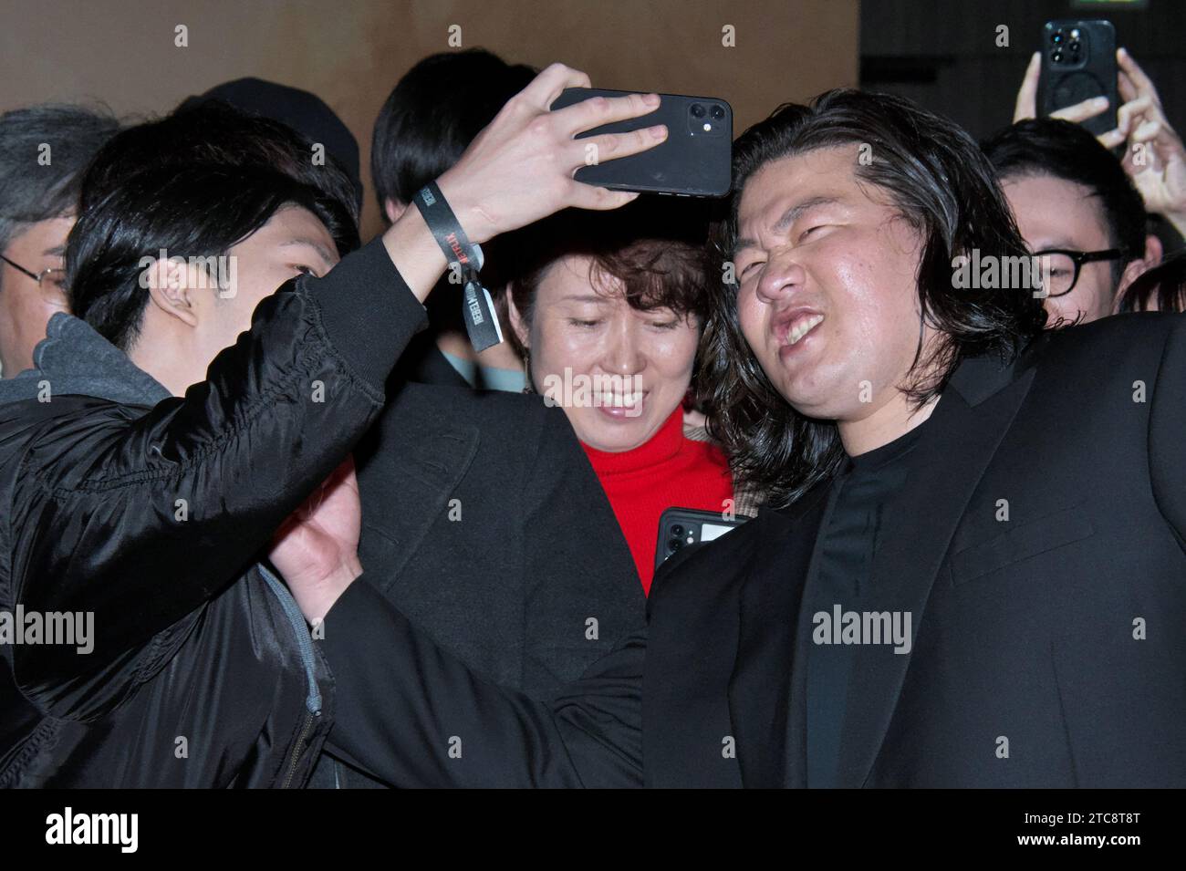 Tokio, Japan. Dezember 2023. Der japanische Schauspieler Wataru Ichinose nimmt am Montag, den 11 ...