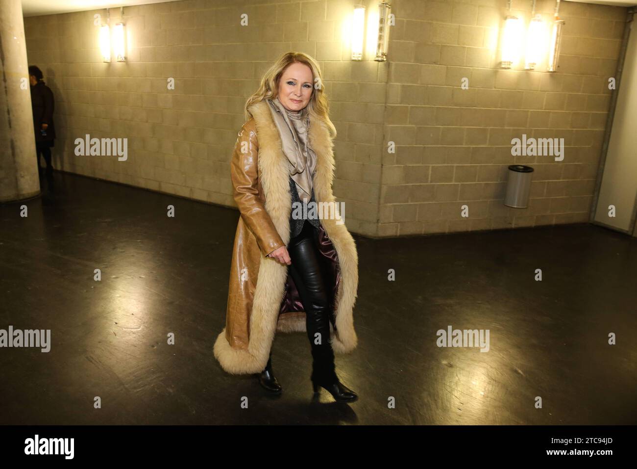 Saengerin Nicole Buergerl., Nicole Seibert, GER kommt zur Aftershow - ARD Liveshow ...