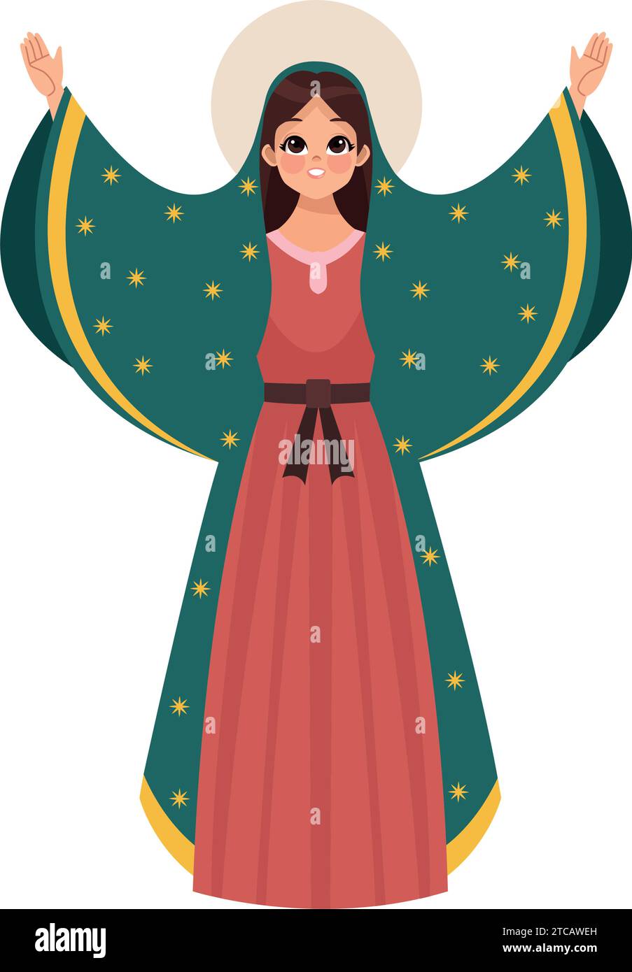 Die virgen de regla oder yemaya Stock-Vektorgrafiken kaufen - Alamy