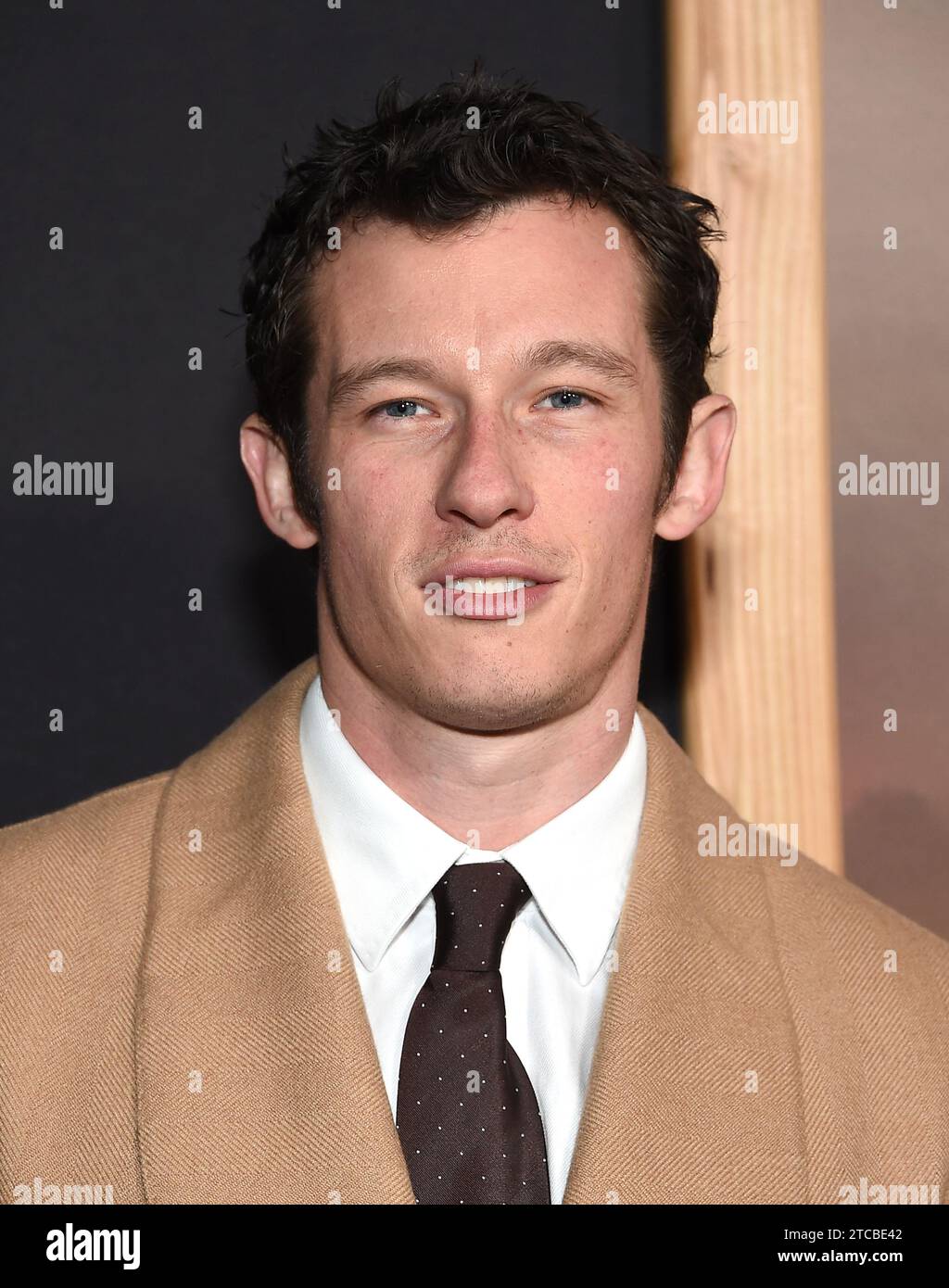 Callum Turner, der am 11. Dezember 2023 im Samuel Goldwyn Theater in ...