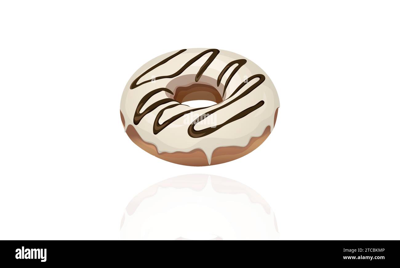 Süße donuts Stock-Vektorgrafiken kaufen - Alamy
