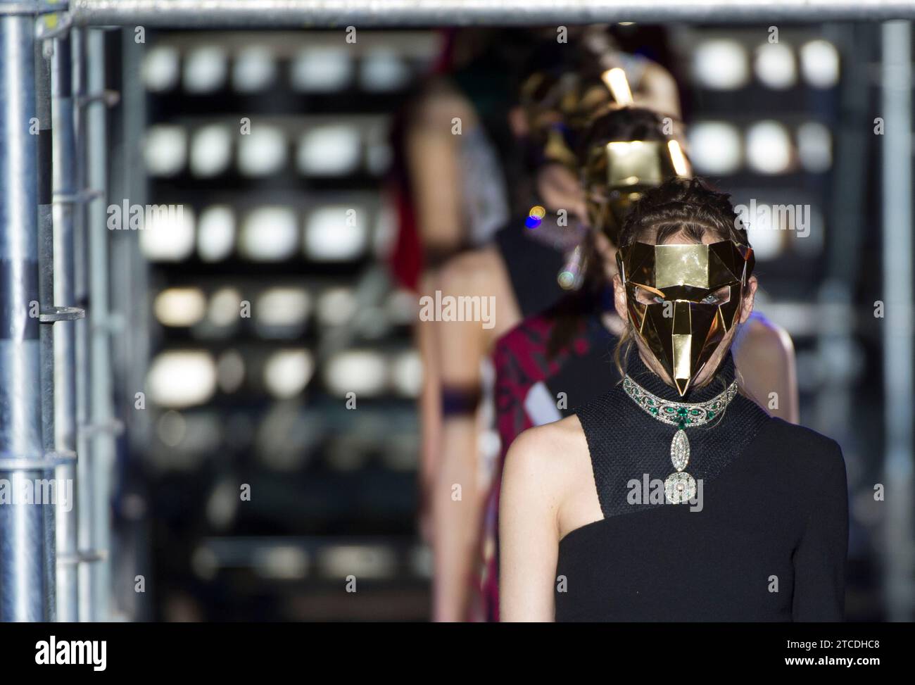 Madrid, 22.02.2016. Mbfw Mercedes Benz Fashion Week. Alvarno Parade ...