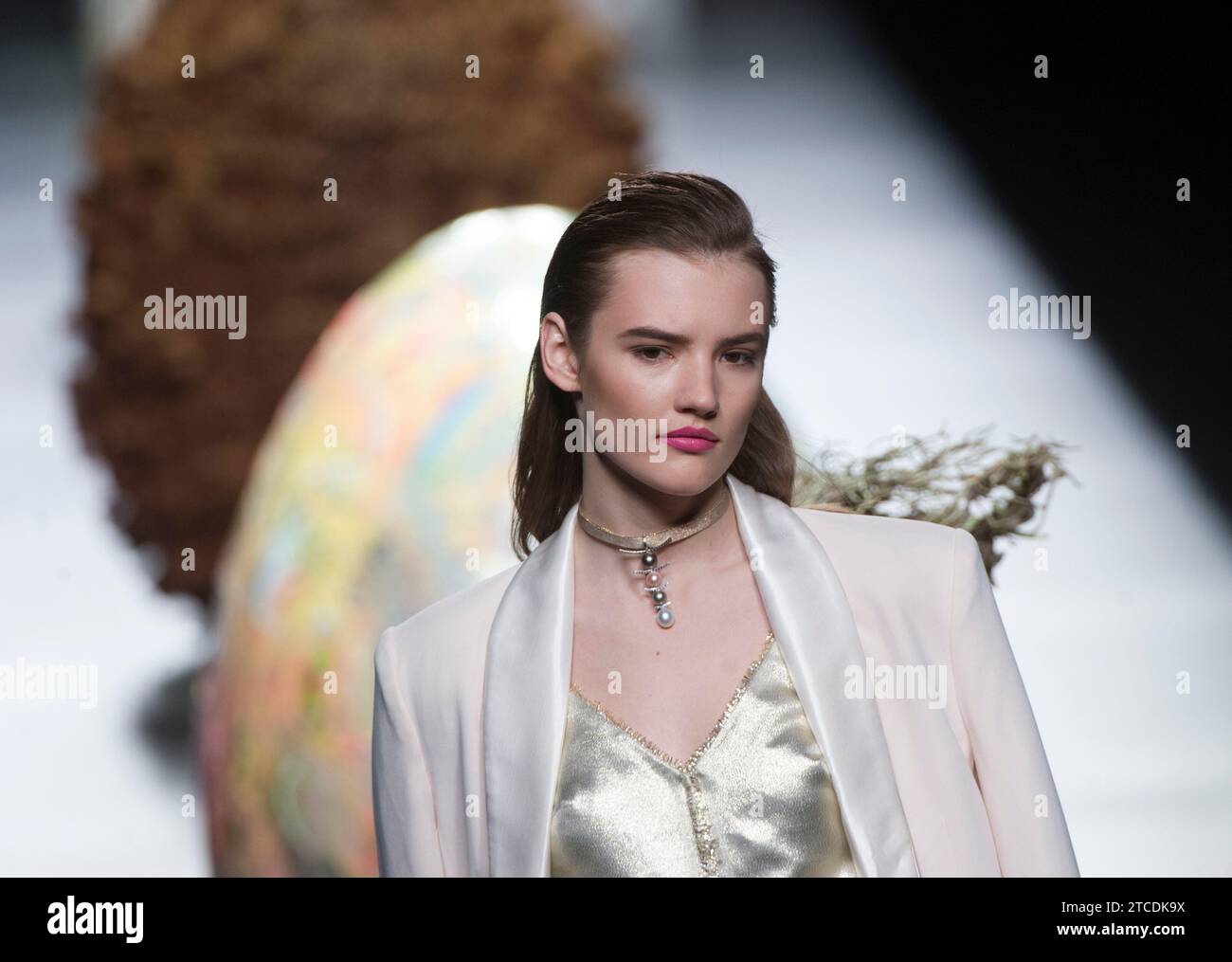 Madrid, 20.02.2016. Mbfw Mercedes Benz Fashion Week. FIZ-Ionenparade ...