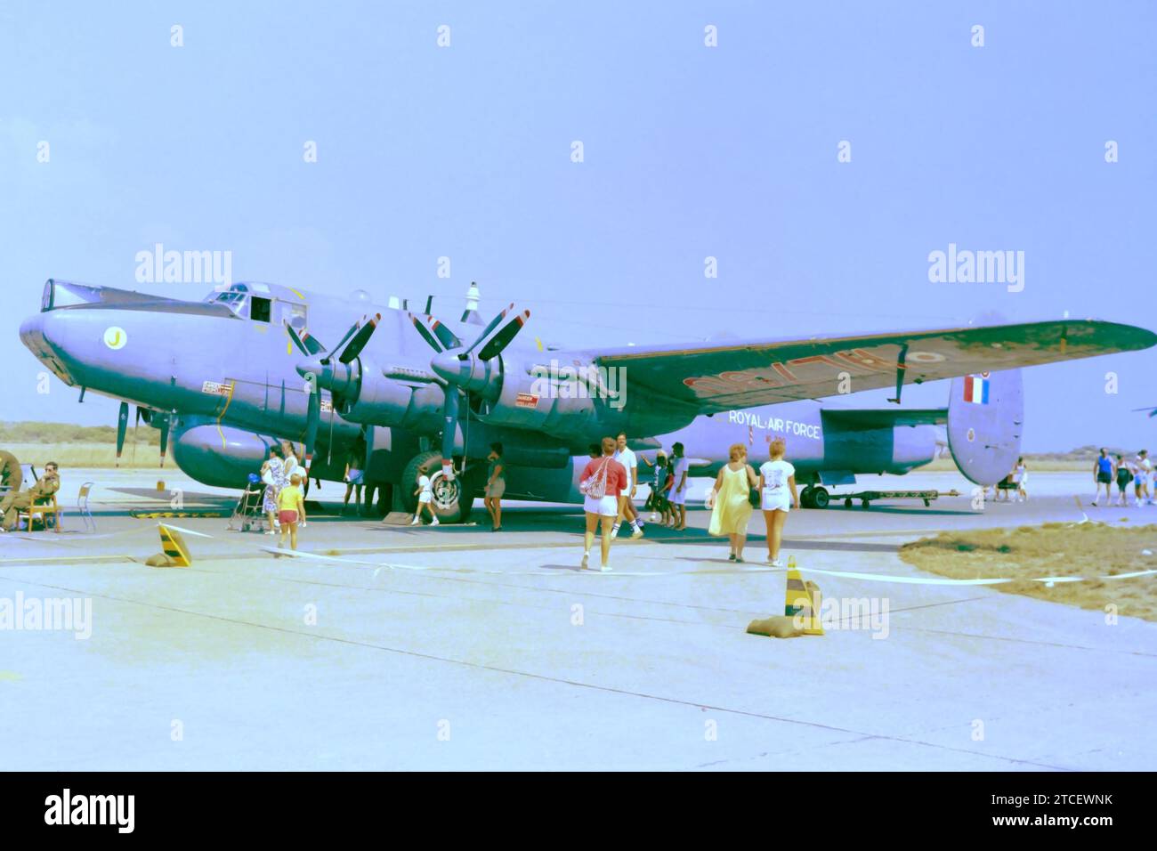 Avro Shackleton MR2, AEW-Flugzeug Nr. 8 Sqn, RAF. Royal Air Force ...