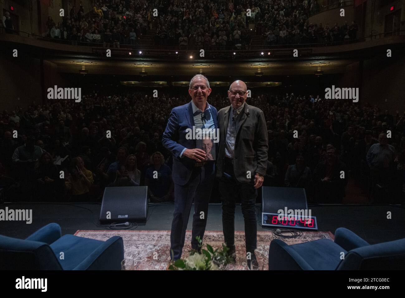 7. Dezember 2023: Sir Patrick Stewart spricht am Donnerstag, den 7 ...