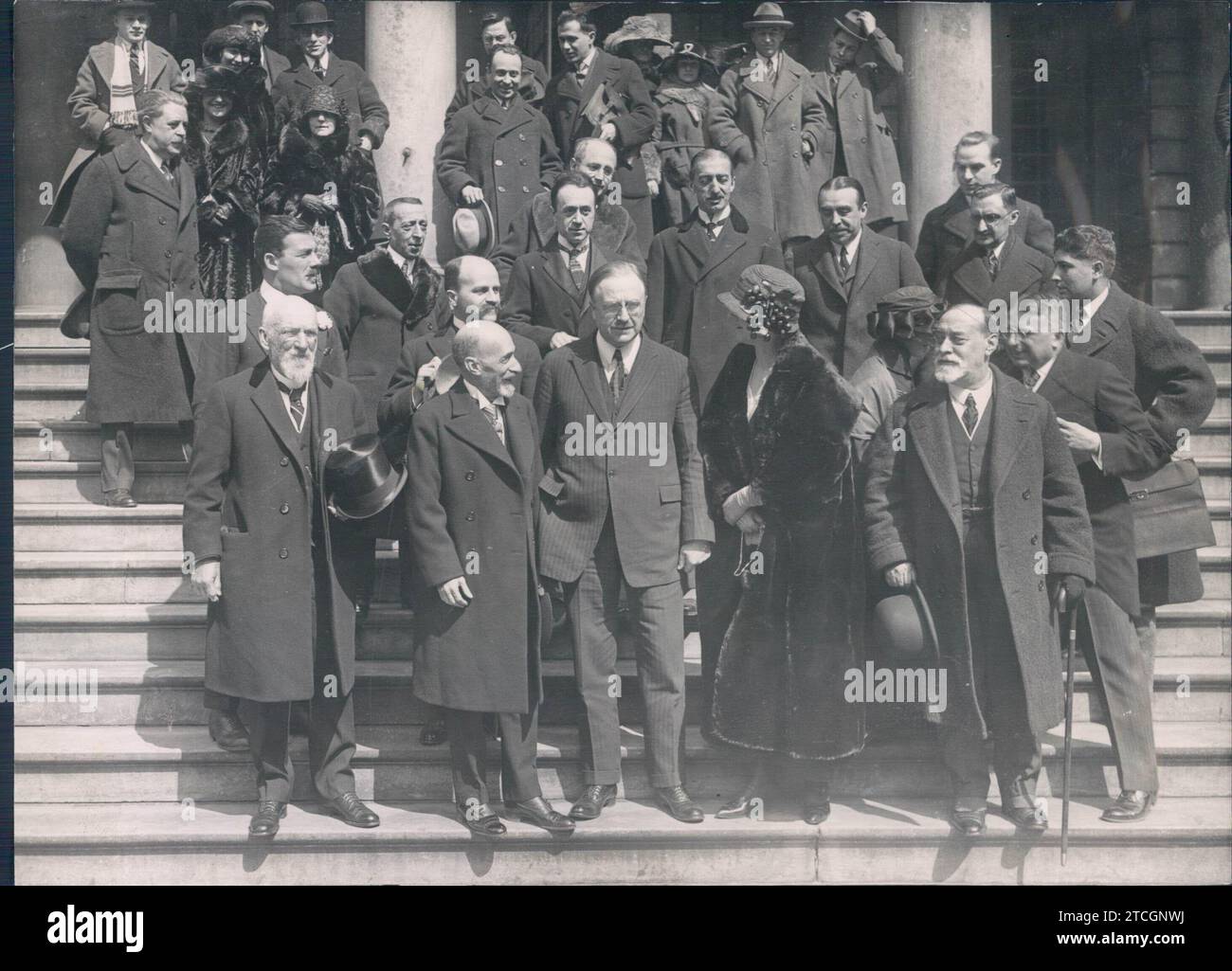 03/31/1923. Benavente in New York. Der große spanische Dramatiker ...