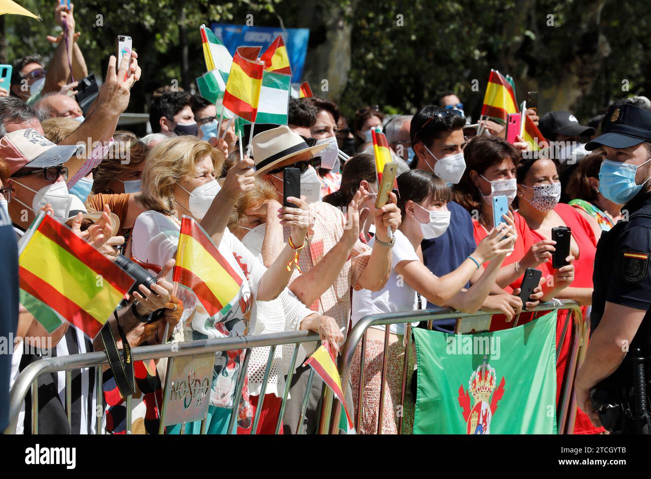 Sevilla, 14.06.2021. Besuch von König Felipe VI. Und Königin Letizia ... Sevilla, 14.06.2021. Besuch von König Felipe VI. Und Königin Letizia ...