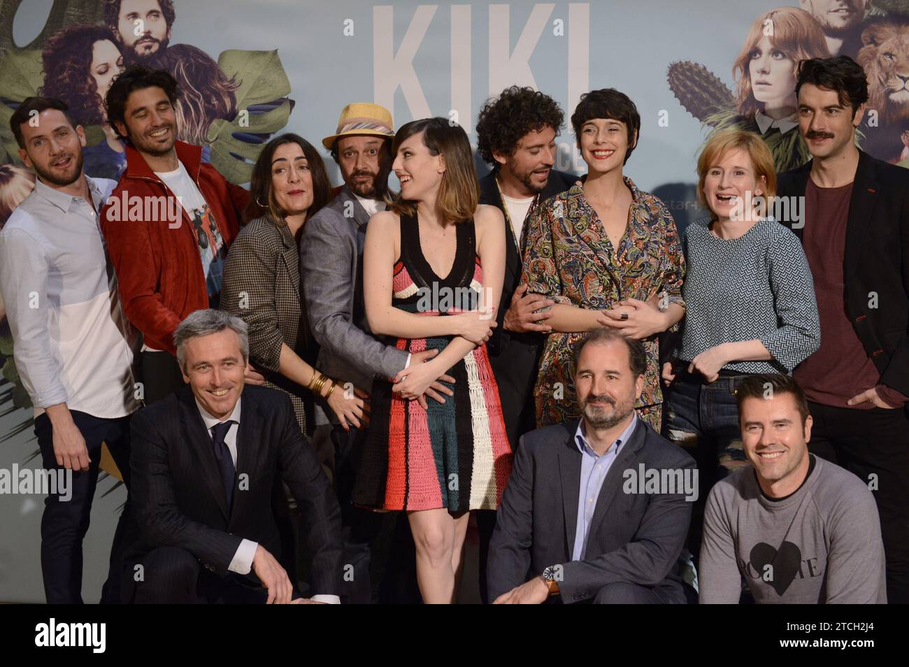 Madrid 03/29/2016 Fotoruf Premiere von Kiki im Bild David Mora, Alex ...