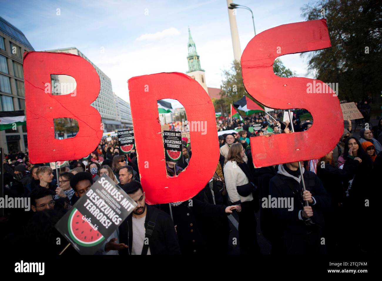 BDS - Palestine Solidarity Demonstration Deu, Deutschland, Deutschland ...